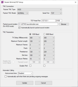 UZ7HO & Winlink Express – ADØZC